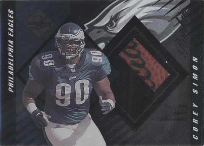 2000 Leaf Limited - Rookie Corey Simon #424 /1000 (MEM, RC) for sale ...