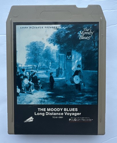 The Moody Blues (8 Track) Long Distance Voyager 1981 Play Tested TC8-1 ...