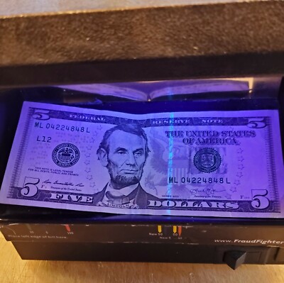 Fraud Fighter UV Counterfeit Detector | eBay