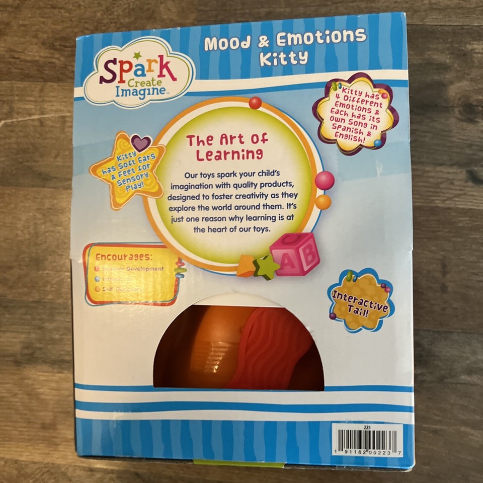 Spark Create Imagine Mood & Motions Kitty Sensory Play Toy | eBay
