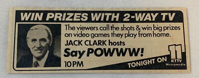 1979 KTTV tv ad ~ SAY POWWW! Jack Clark | eBay
