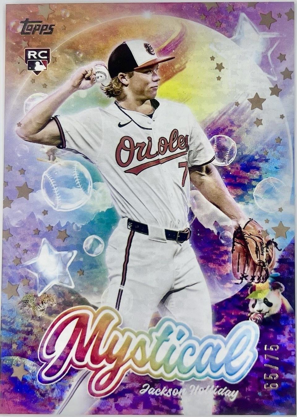 2024 Topps Update Series - Mystical Jackson Holliday #MYS-10 Gold /75 (RC) for sale online | eBay