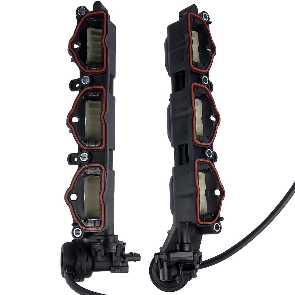 Pair Intake Manifolds For 16-19 Audi A6 A7 A8 Q7 3.0T 06E133109BC ...