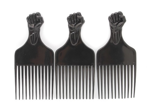 3 Vintage Black Power Fist Afro Pick Combs Lot of 3 | 1970 NOS #668 | eBay