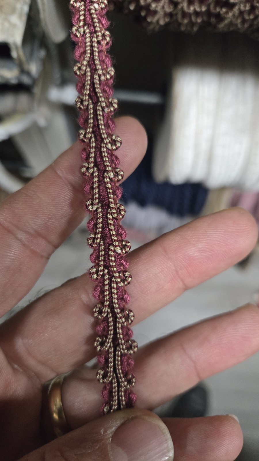 Braided trip gimp 12 mm sold by yards | eBay