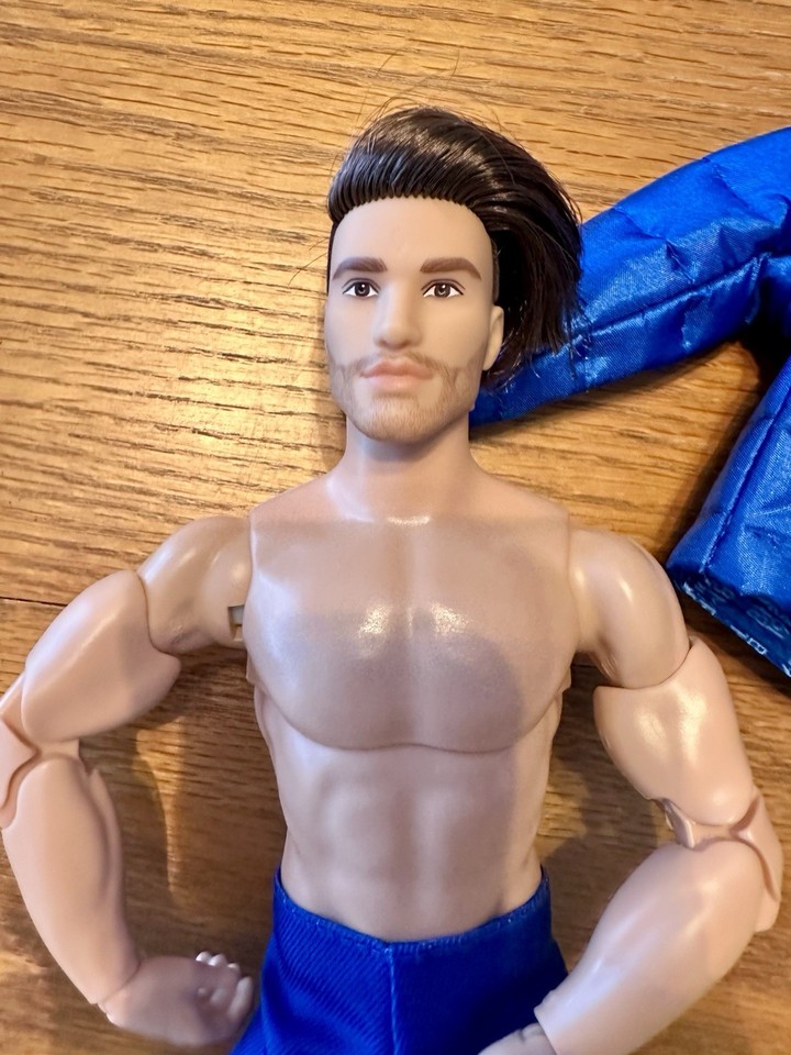 Mattel Barbie Signature Looks Model #18, Buff Ken Doll Made To Move ...