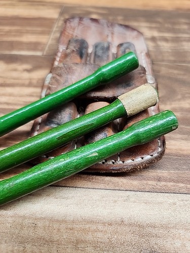 (3) Vintage Diamantor Glass Cutters Germany Green Wooden Handle with ...