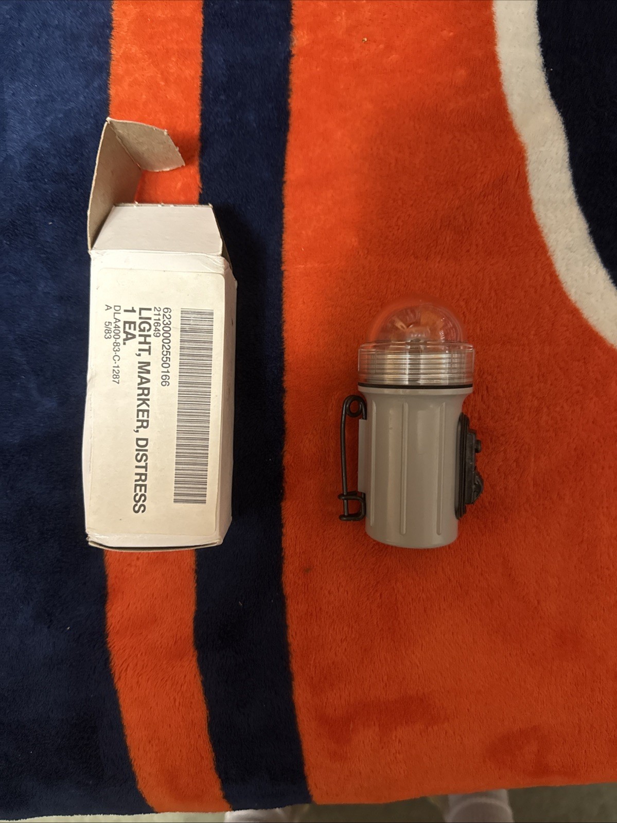 US Military ACR Electronics Strobe Light Distress Marker Survival | eBay