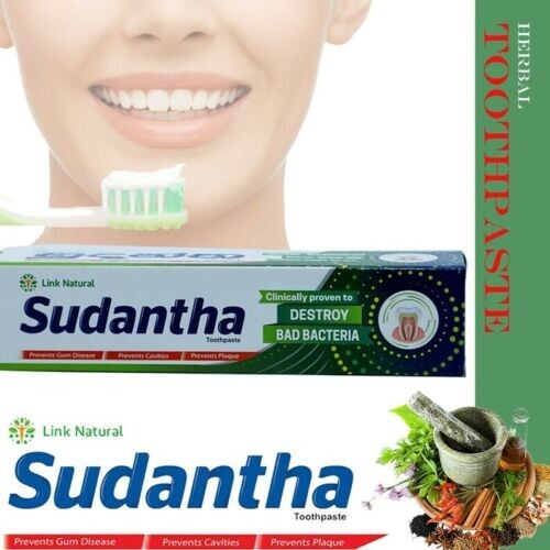 Link Sudantha Homeopathic Herbal Toothpaste for total oral protection ...