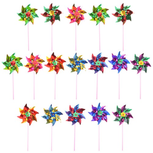 20 Pcs Windmills for Garden to Birds Pinwheels Small Toy | eBay