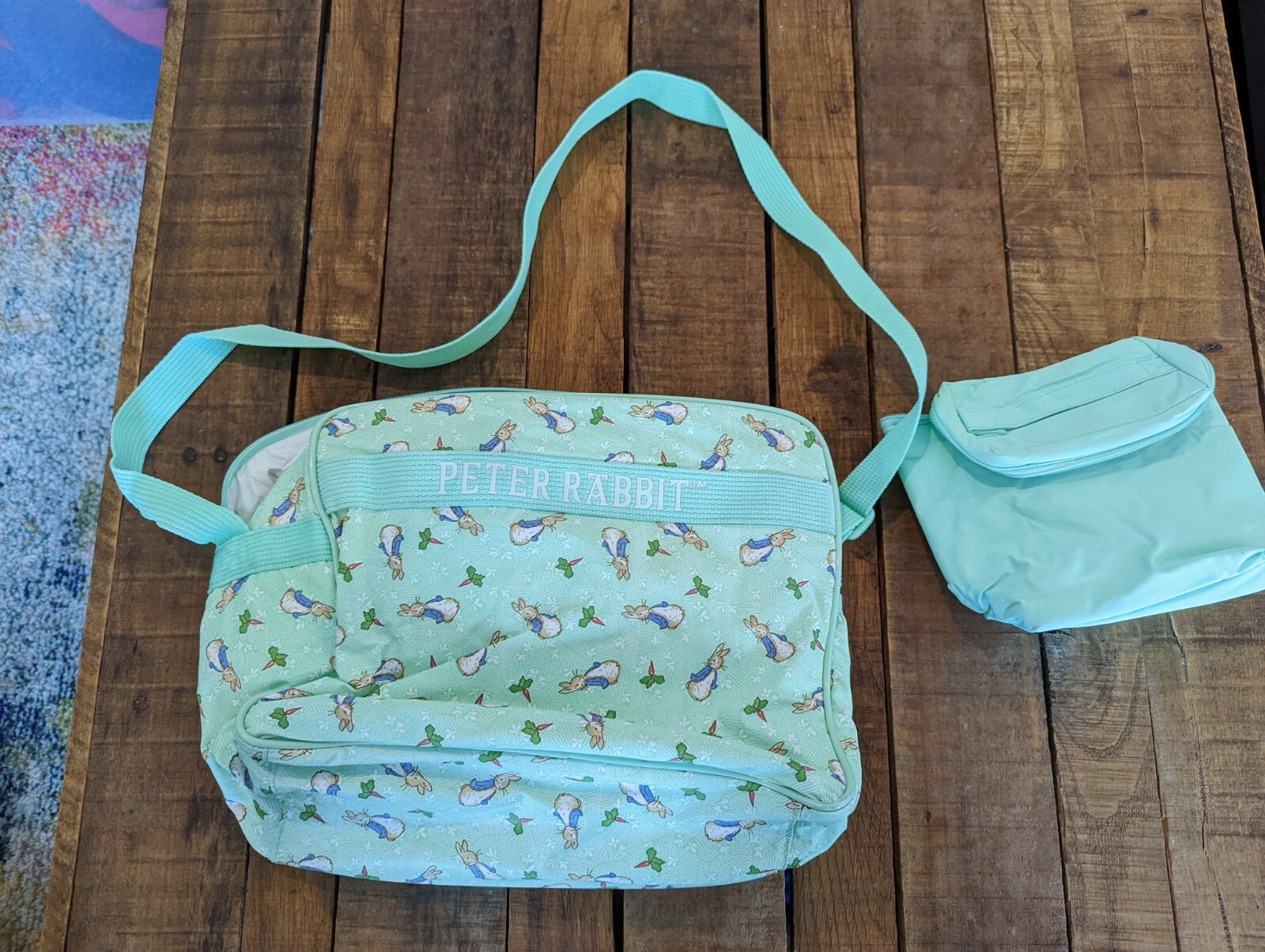 Vintage Peter Rabbit Beatrix Potter Enfamil Diaper Bag and Matching ...