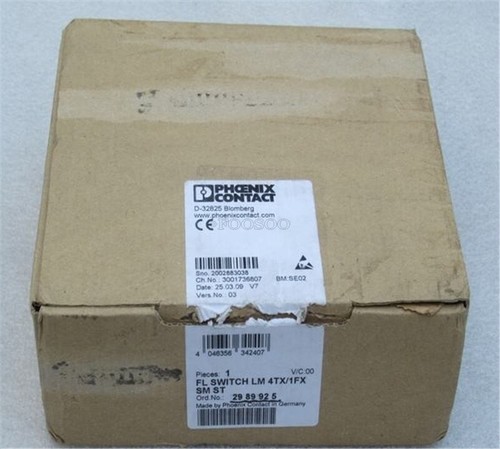 1PC NEW PHCENIX CONTACT FL SWITCH LM 4TX/1FX SM ST 2989925 yh | eBay