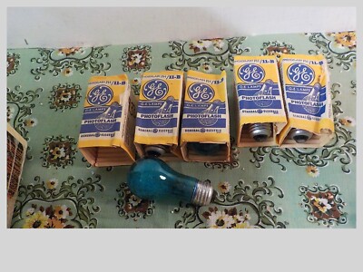 5 GE # Number PH / 11 B PhotoFlash Lamp / Bulb Class BLUE NOS | eBay
