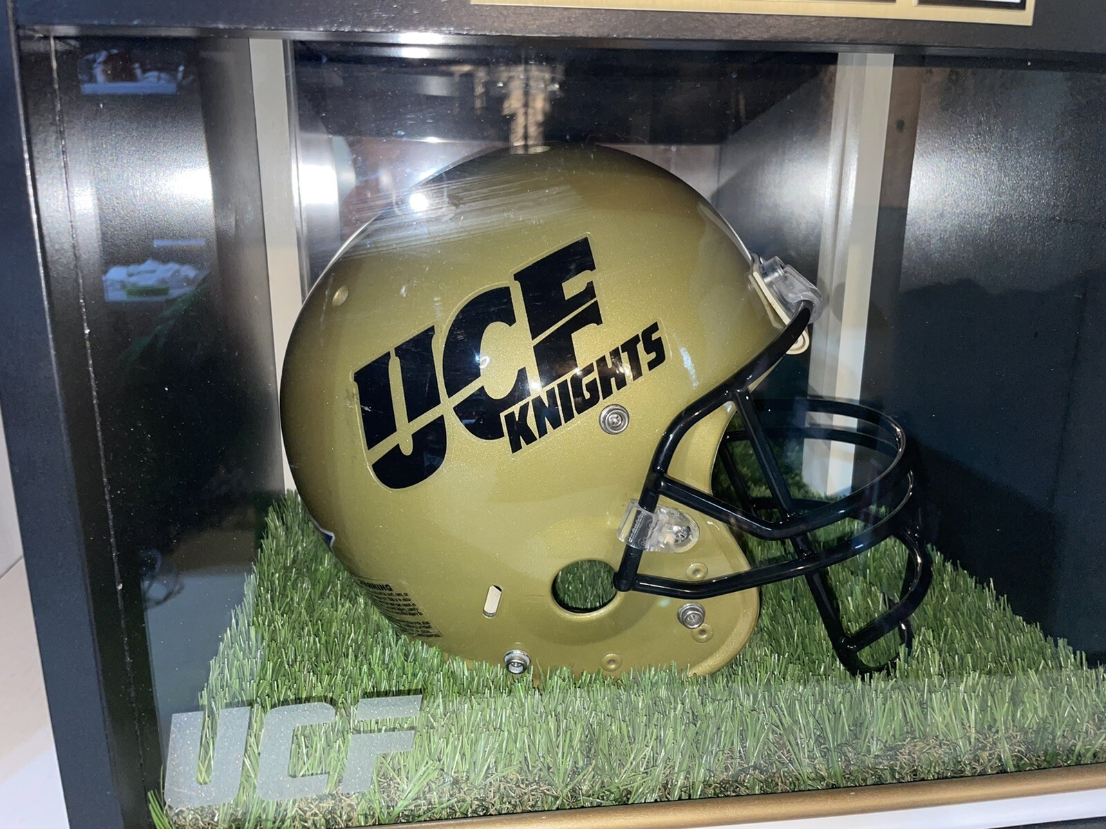 UCF KNIGHTS FOOTBALL HELMET- LG Schutt Pro-Air II Trophy Helmet In ...