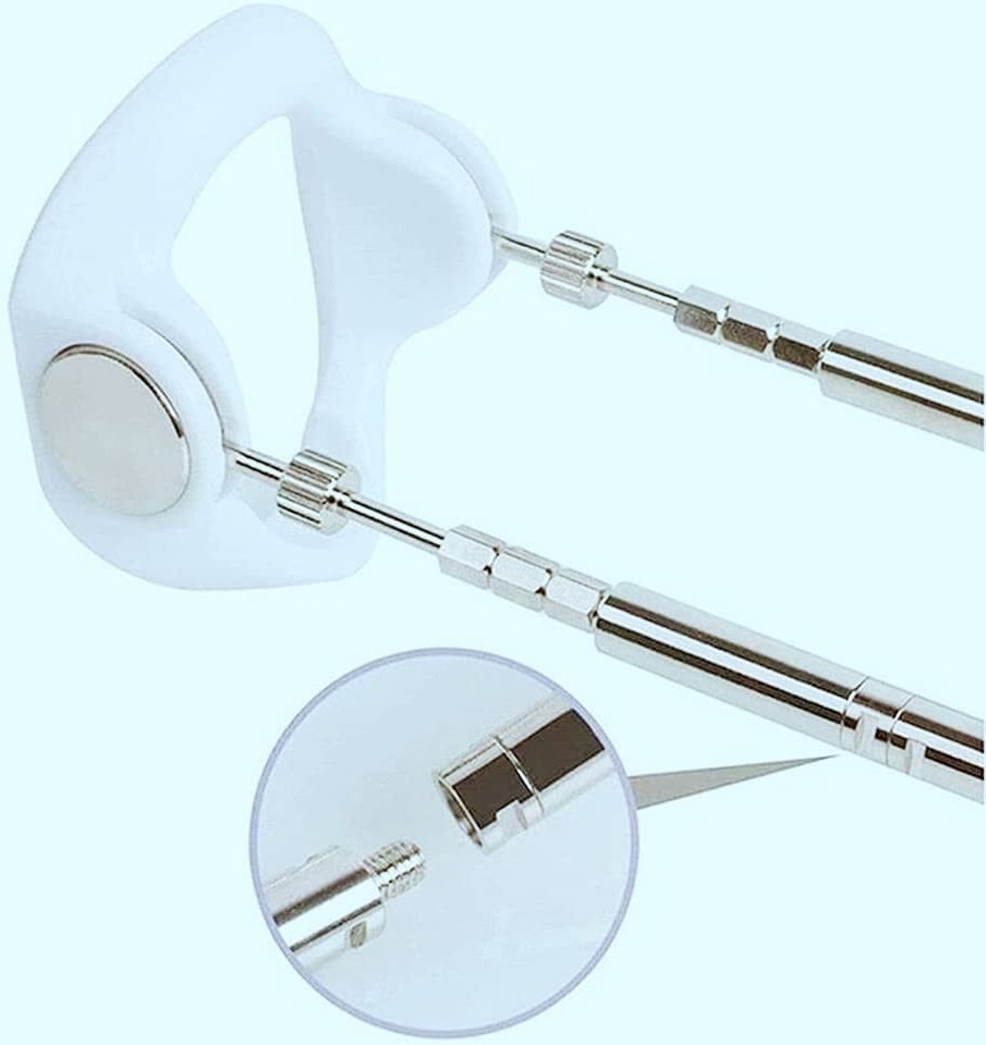 White penile Traction Device Effective penile Enlargement Stretching ...