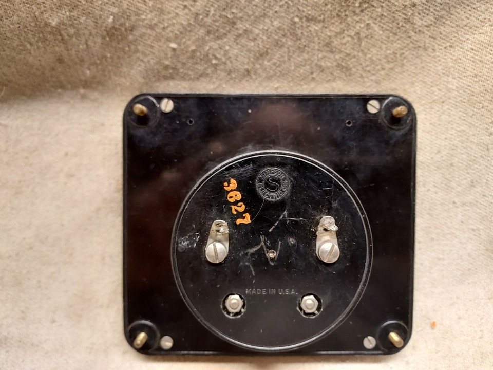 VINTAGE SIMPSON ELECTRIC 5,000 OHMS PER VOLT D.C TESTER #6994 CHICAGO ...