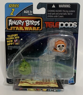 Star Wars Angry Birds Telepods Series 2 Jabba the Hutt Pig & Ewok ...