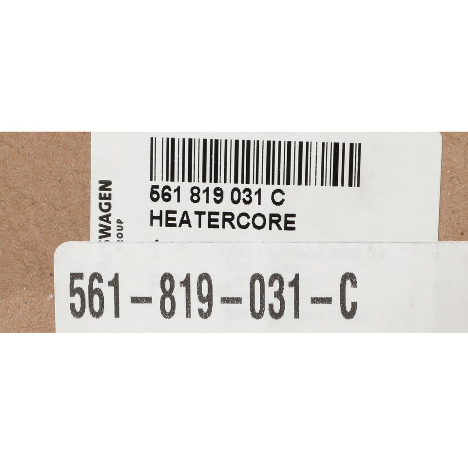 OEM 12-21 Volkswagen Heater Core Beetle Beetle Convertible Passat NEW ...