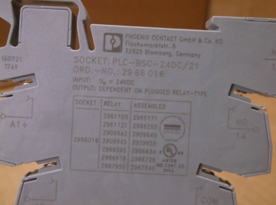 PLC-OSC-24DC/48DC/100 Phoenix Contact NEW Relay SSR Solid State Relay ...