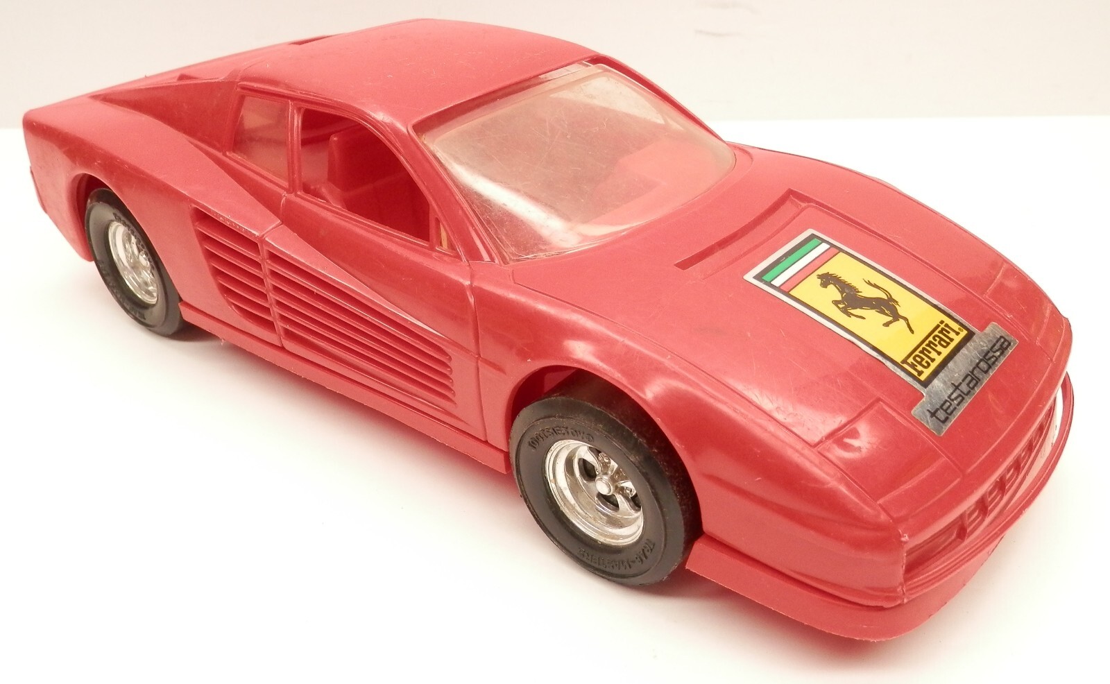 Tootsietoys Ferrari Testarossas Red 10 1/4" Long Plastic | eBay
