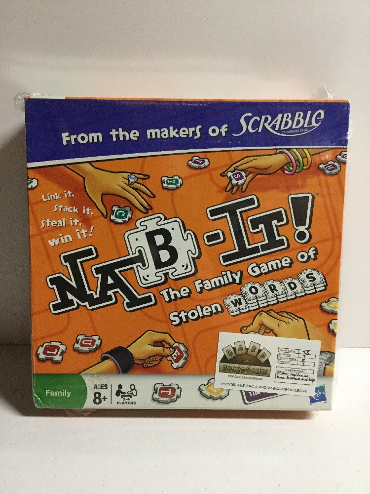Nab-It - the Family Game of Stolen Words/Hasbro/From the Makers of ...