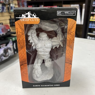 Wizkids Pathfinder Deep Cuts Earth Elemental Lord Unpainted Primed ...