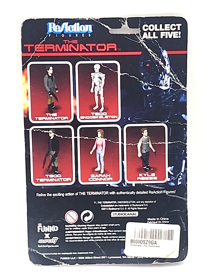 ReAction Figures The Terminator T800 Terminator Action Figure Funko ...