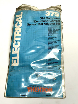 Vintage SEALED Thexton GM Computer Command Control Sensor Test Adapter ...