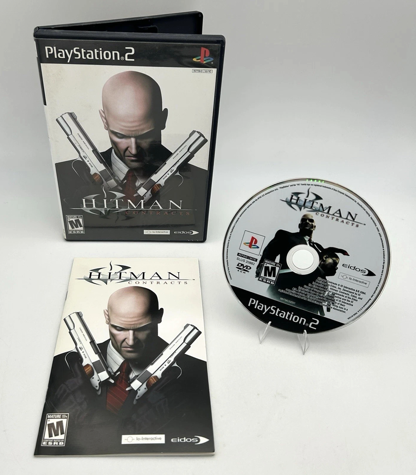 PS2 : HITMAN TRILOGY : #2: SILENT ASSASSIN; BLOOD MONEY; CONTRACTS ...