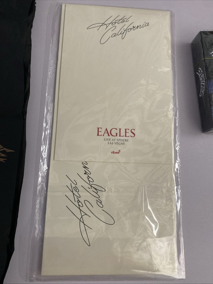 The Eagles Sphere Las Vegas 2024 Concert VIP Memorabilia Promo Gift Box ...