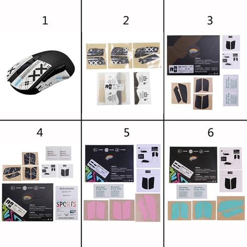 Mouse Skin Side Sticker Anti-slip Grips Lizard Skin for G403/G603/G703 ...