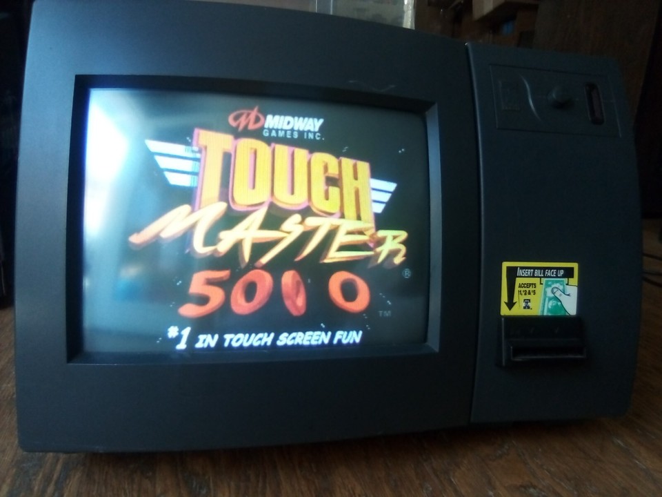 MIDWAY TOUCHMASTER 5000 BARTOP COUNTERTOP ARCADE GAME | eBay