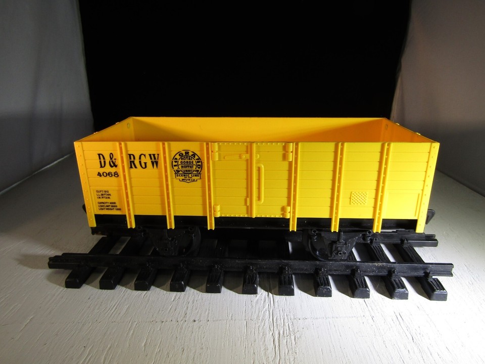 Vintage Scientific Toys G Scale Train- Rio Grande D&RGW Gondola Car ...