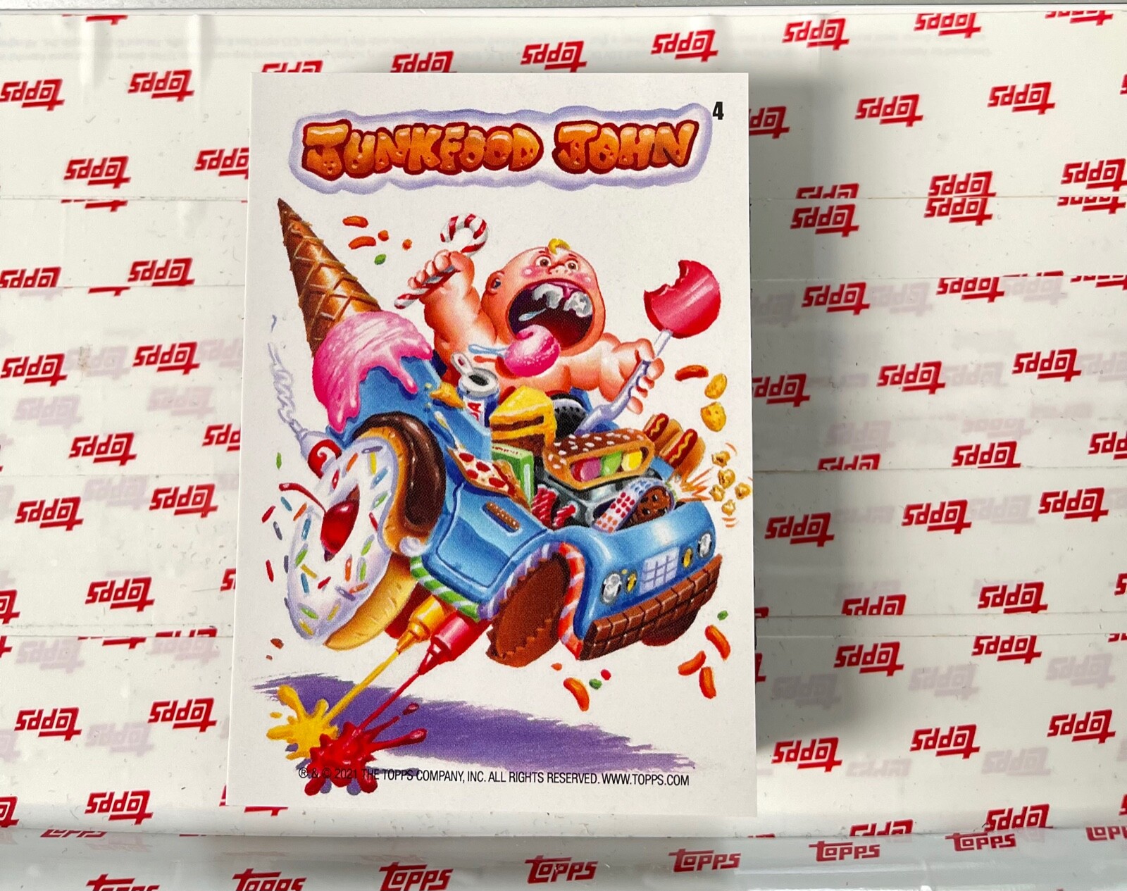 2021 Garbage Pail Kids Krashers Series 2 GPK JUNKFOOD JOHN | eBay