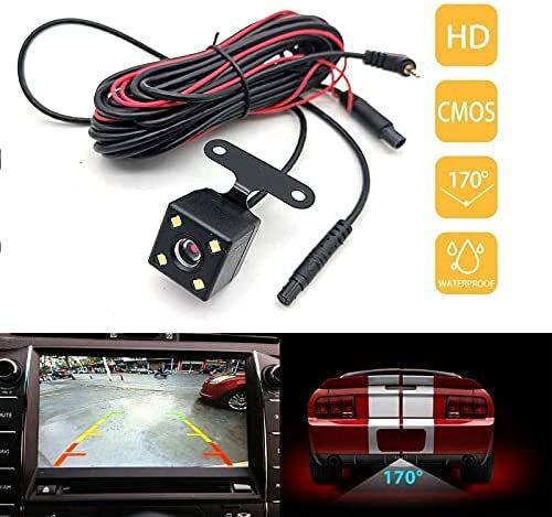 5 Pin Backup Reversing Camera Car Rear View Parking Video Night Vision ...