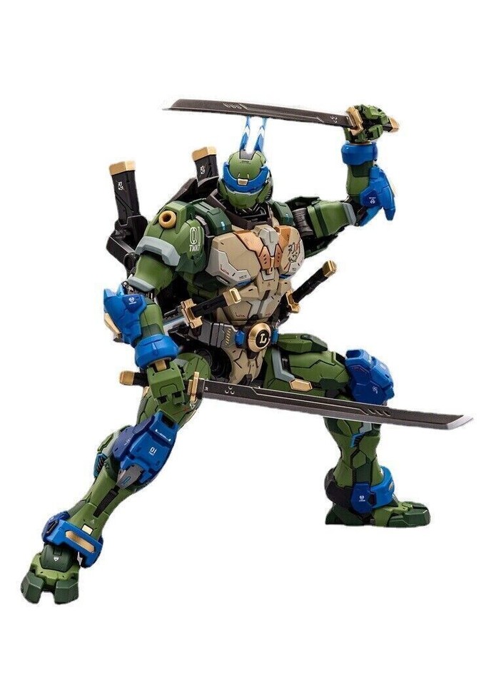 New In Stock HeatBoys HB0012 Robot Mecha Leonardo Metal build Action ...