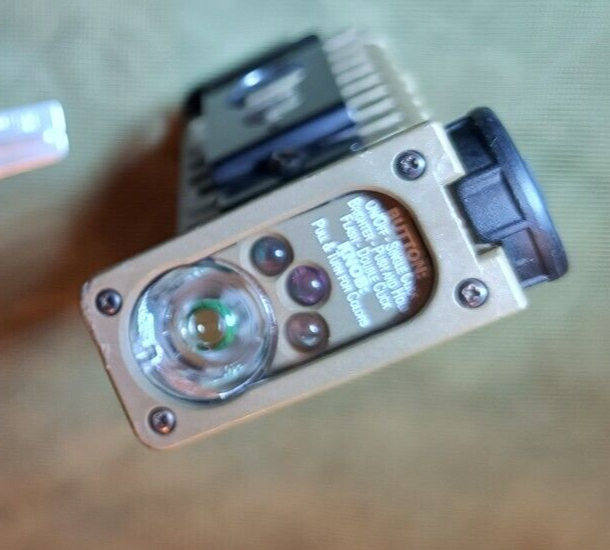 USMC Streamlight Sidewinder Flashlight 14032 Military Coyote + P38 ...