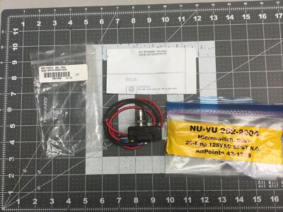 Nu-Vu Kit,Repl,Microswitch,50-0054R 252-2004 - (LX6G) | eBay