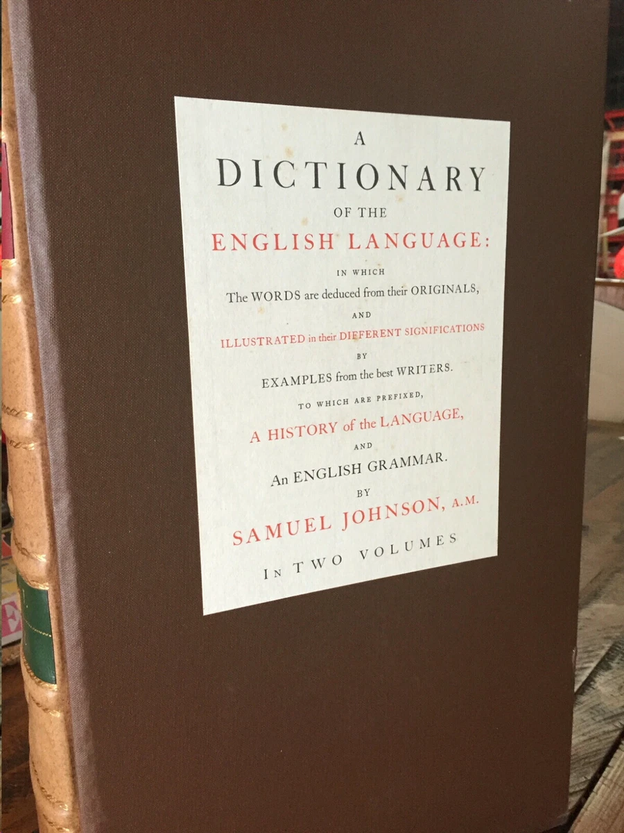 Johnsons Dictionary