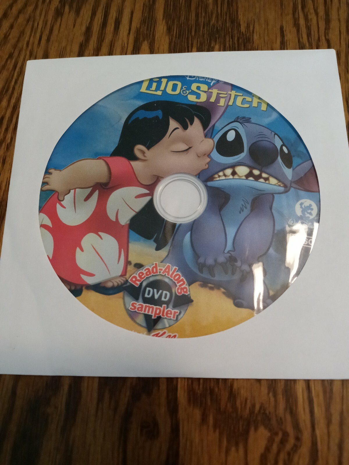 KELLOGG'S "LILO & STITCH" READ ALONG DVD SAMPLER disc only | eBay