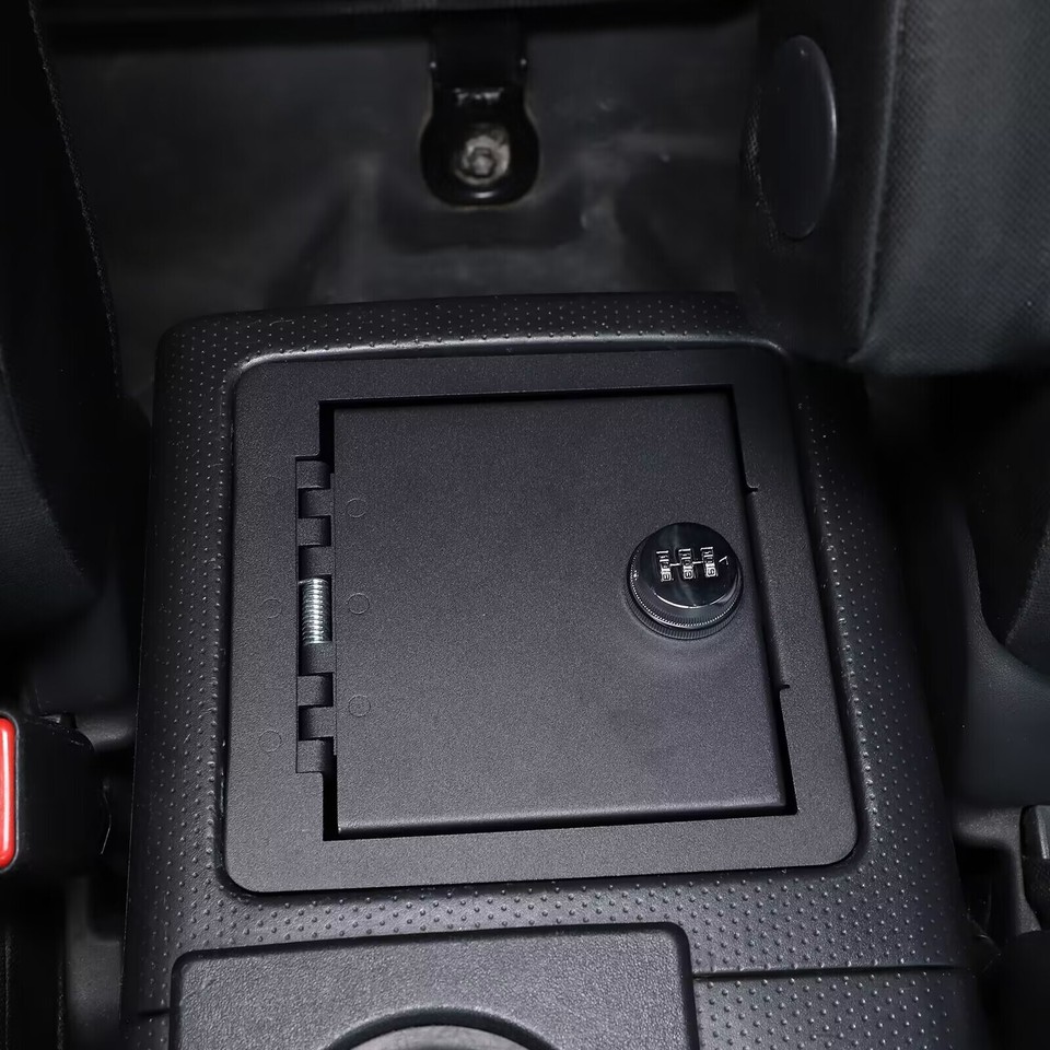 Console Storage Safe Lockbox Center Armrest Box For Toyota FJ Cruiser ...