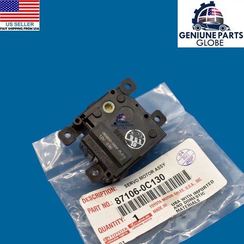 GENUINE TOYOTA SEQUOIA SIENNA NO.2 REAR COOLING AIRMIX DAMPER SERVO ...
