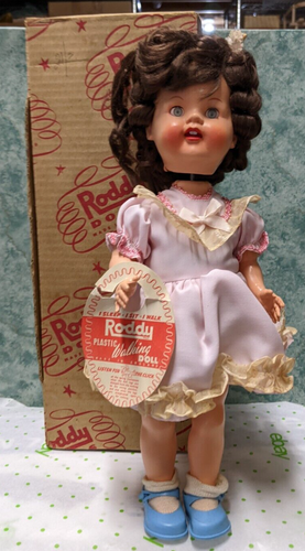 Vtg 1950's 13" RODDY Doll England Walker Hard Plastic Doll Original ...