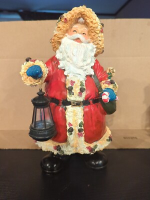 12" Resin Santa Claus | eBay