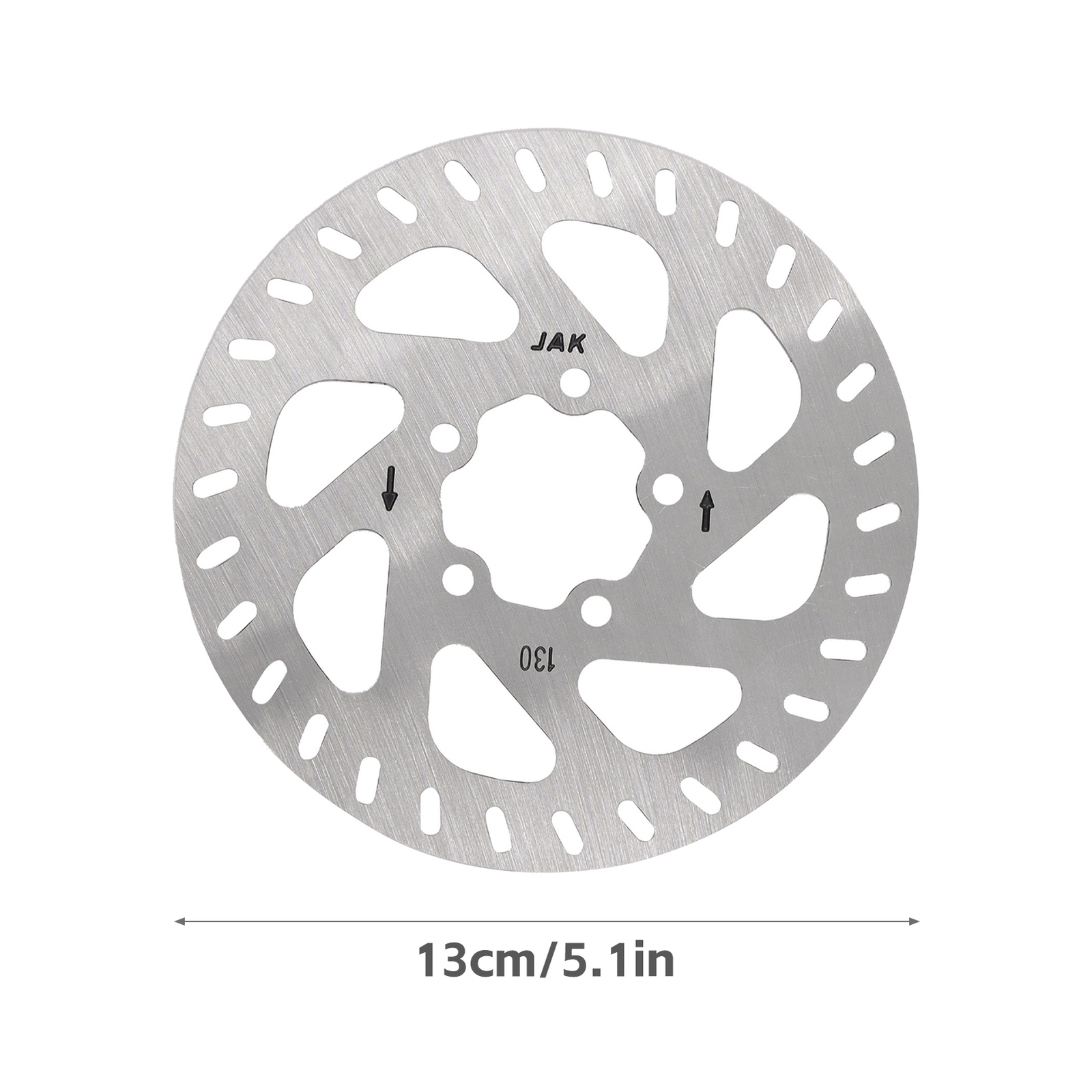 Stainless Steel Brake Rotors Electric Scooter Brake Disc Compatible for ...