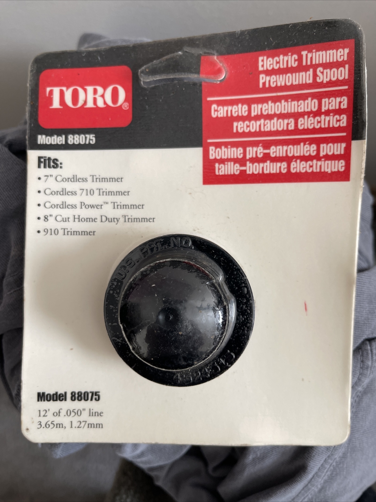 Toro Outdoor 88075 Replacement Spool Weed Eater Fits Electric ...