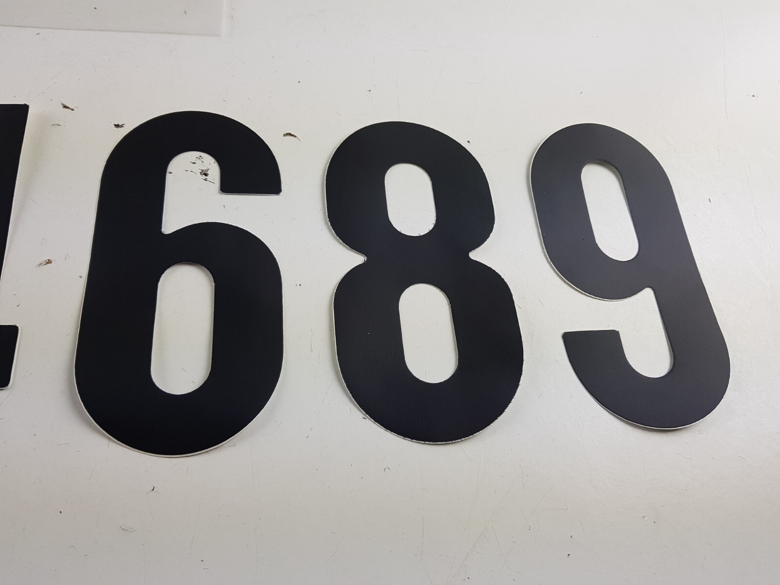 Lot Sticker Number/Stickers 0 3 4 6 8 9 Motorbike cross Enduro | eBay