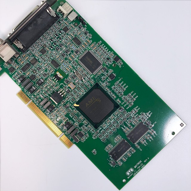 Matrox Meteor 2/4 PCI Frame GRABBER Imaging Video Capture Card 750-03 ...
