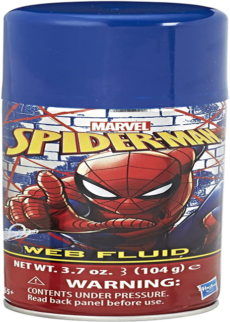 Hasbro Marvel Spider-Man Blue Web Fluid Refill - 3.7oz for sale online ...