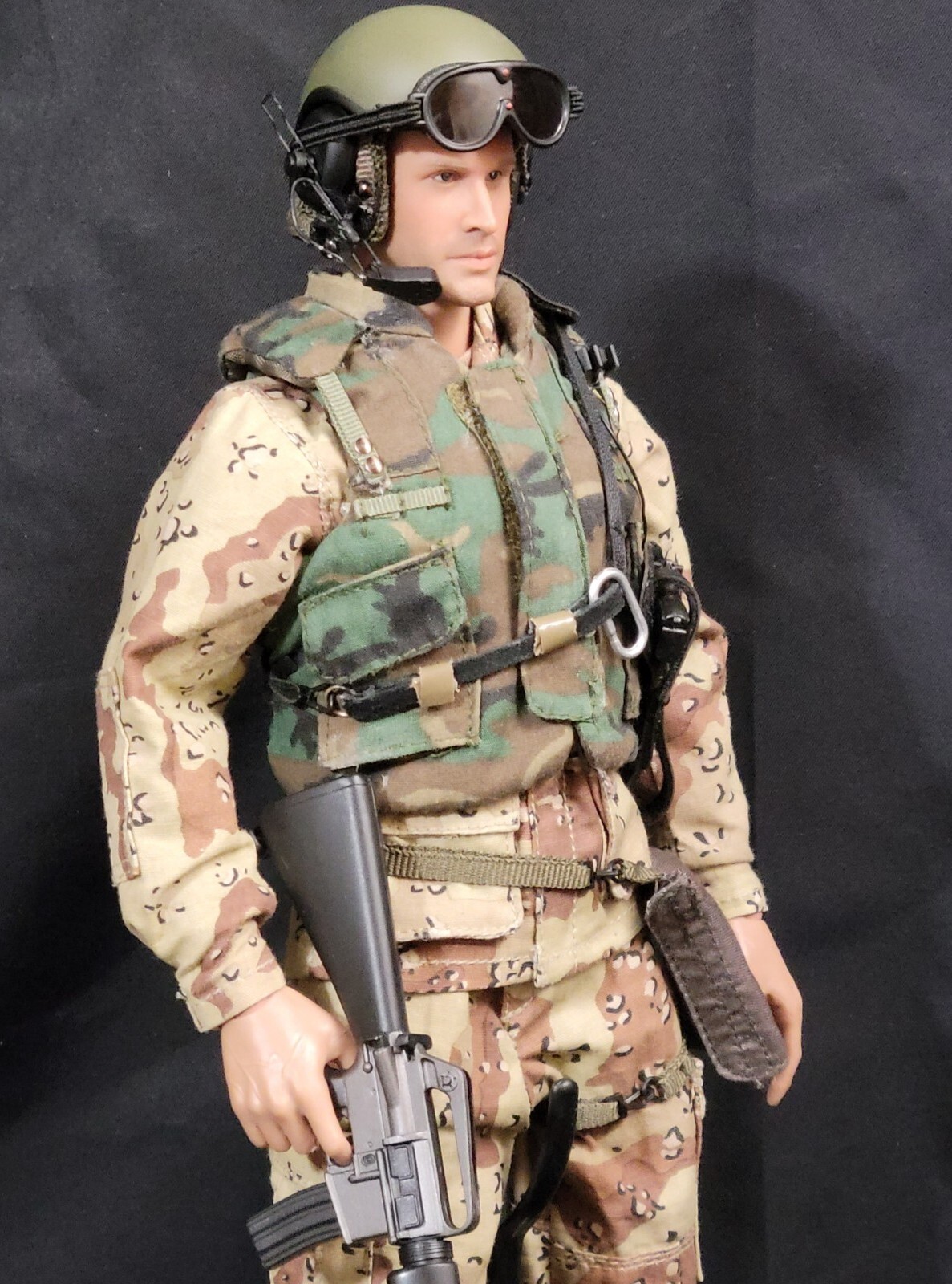 1/6 US Army M1A1 DESERT STORM CVC TANKER BANDIT JOE'S CUSTOM | eBay